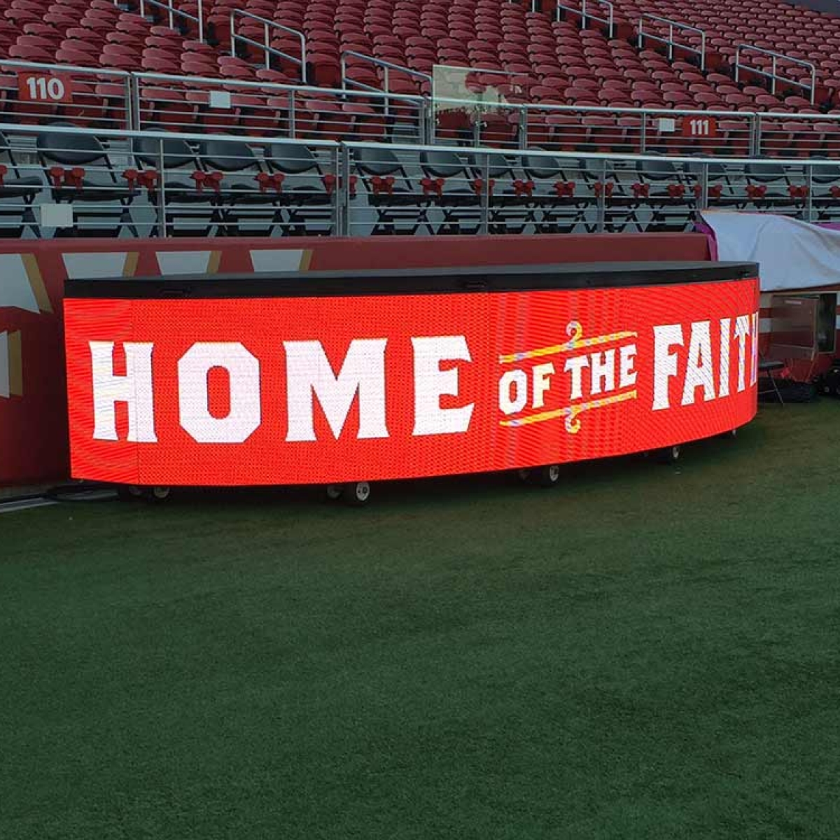San Francisco 49ers LED Stage - Image Engineering