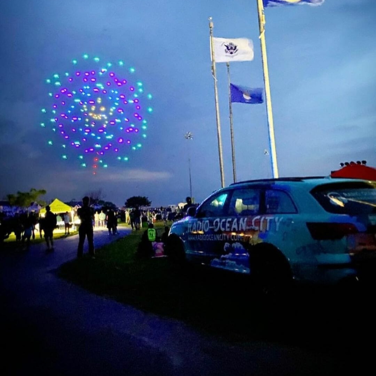 Ocean City 2021 Summer Drone Shows - Image Engineering