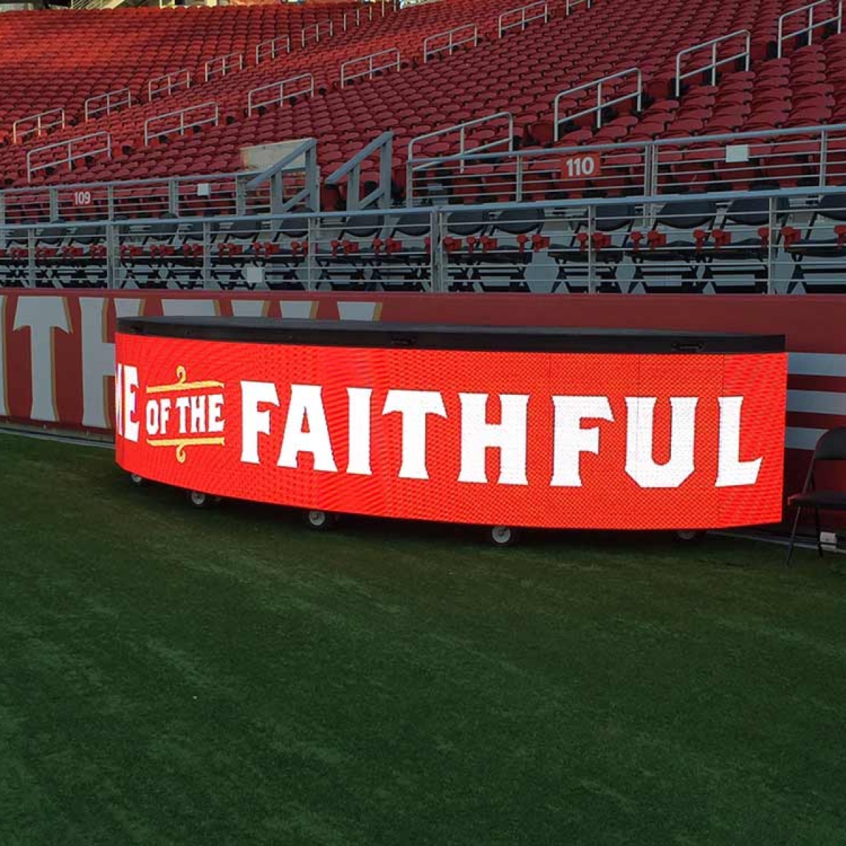 San Francisco 49ers LED Stage - Image Engineering
