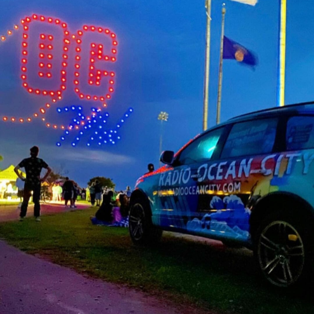 Ocean City 2021 Summer Drone Shows - Image Engineering